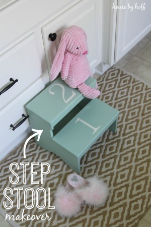 Little Step Stool Makeover {It's $30 Thursday!} - House by Hoff
