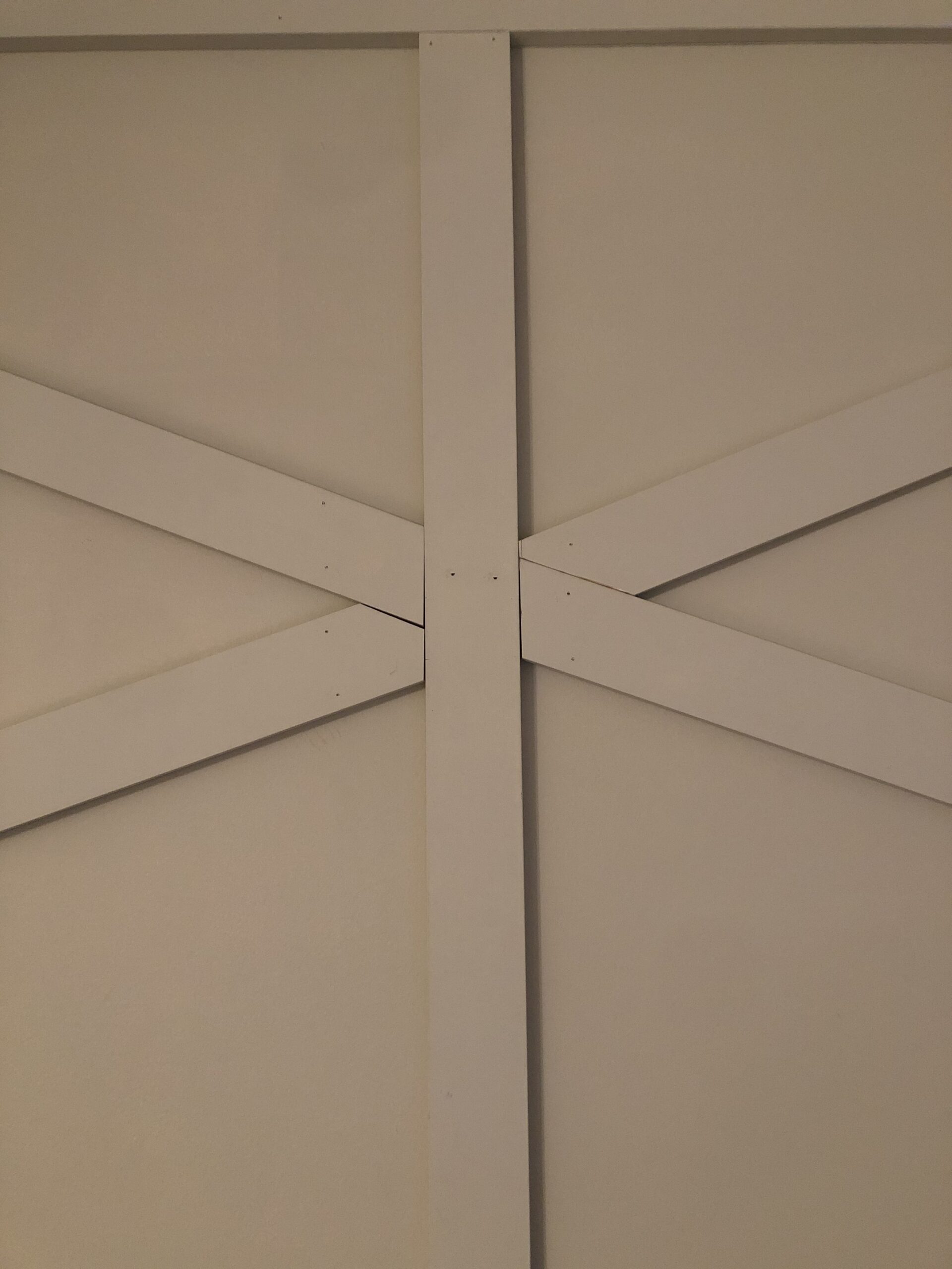 DIY Board and Batten Triangle Wall - House by Hoff